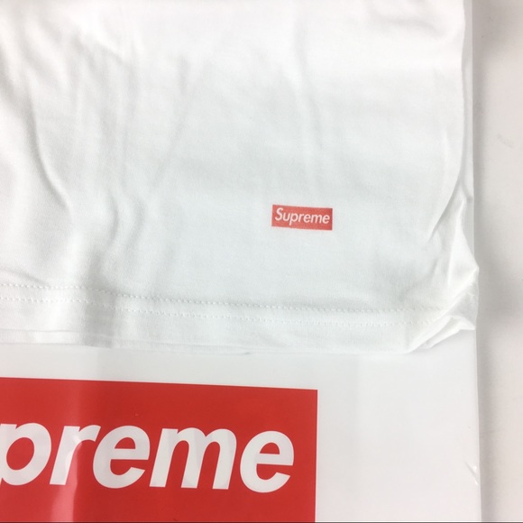 Supreme | Shirts | Supreme White Tshirt Sz M | Poshmark